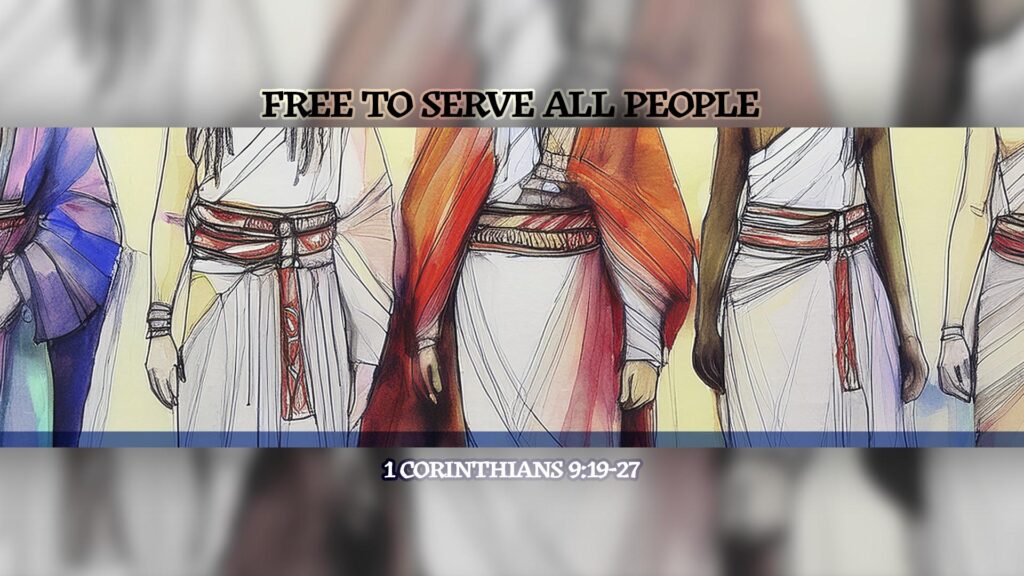 Free to Serve All People – 1 Corinthians 9:19-27 – Renewed Belief