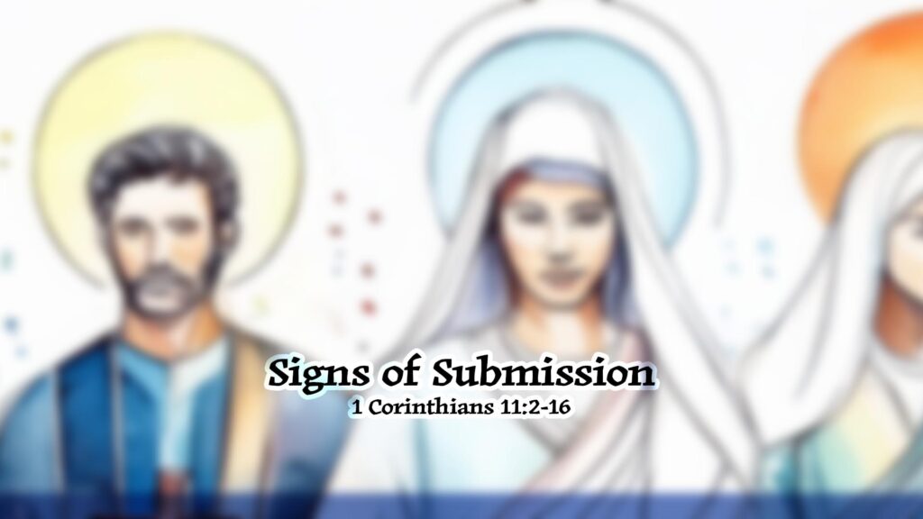 Signs of Submission – 1 Corinthians 11:2-16 – Renewed Belief